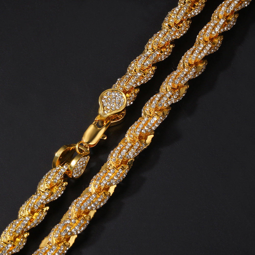 Iced Out Cuban Link Chain – BlackSoldierDesigns