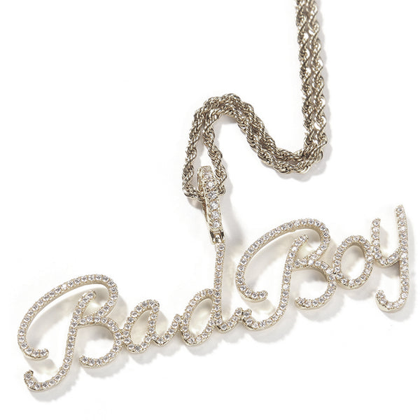 Iced Out Custom name necklace – BlackSoldierDesigns