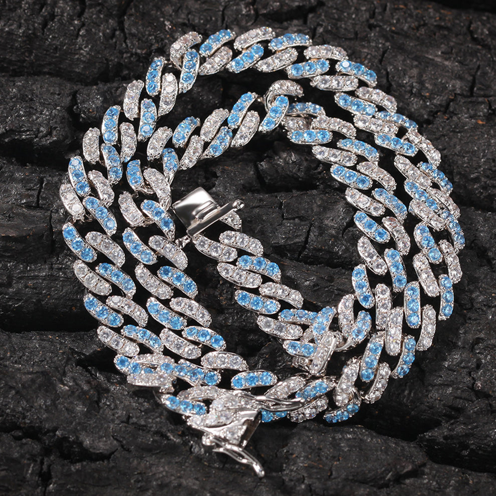 10mm Iced Out Cuban Link Chain – BlackSoldierDesigns